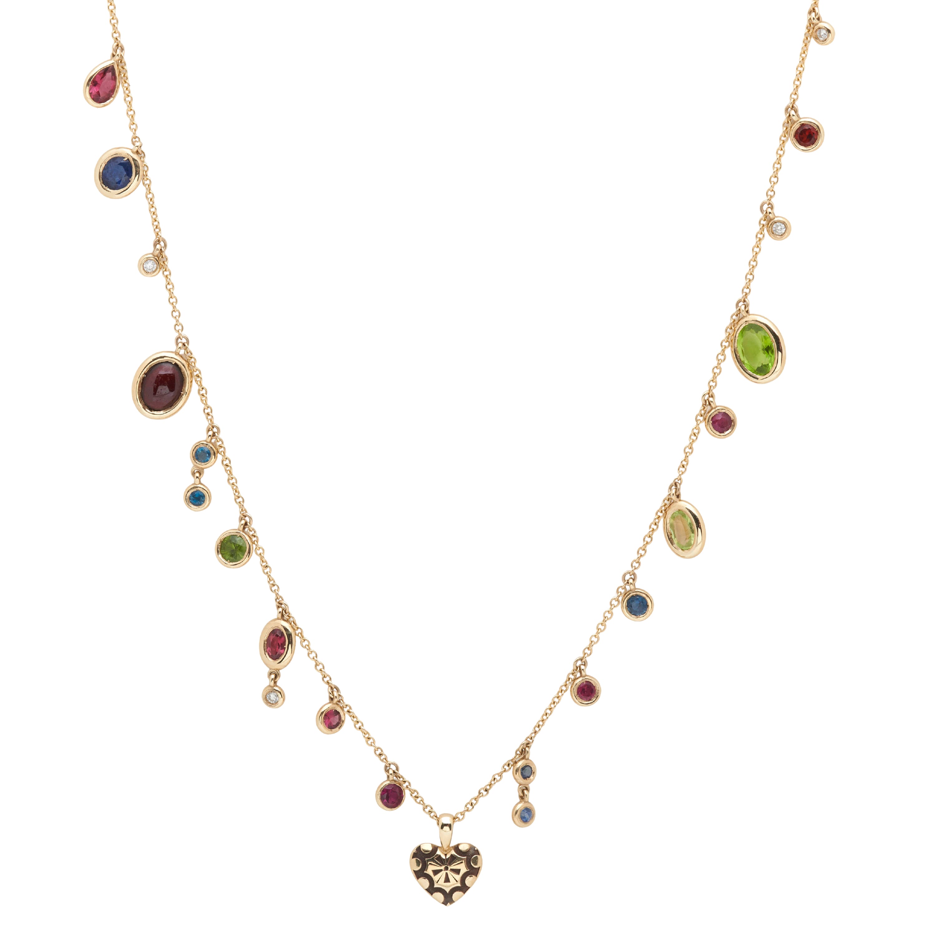 Scattered Gem Necklace | Alison Schmidt Jewellery